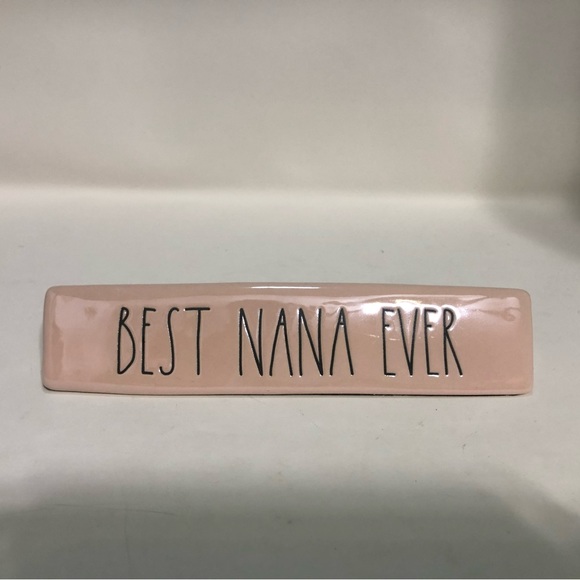 Rae Dunn | Accents | Rae Dunn Ceramic Best Nana Ever Desk Sign | Poshmark